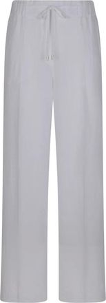PESERICO Femme, Pantalons, Blanc, Taille: 42 FR Wide Pantalons