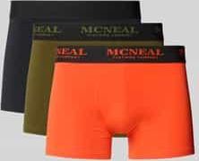 Mc Neal Trunks mit elastischem Logo-Bund im 3er-Pack