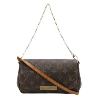 Louis Vuitton Sac bandouli&egrave;re Pre-owned Favorite PM Monogram - Femme - Pre-owned - Brun - Taille: ONE Size