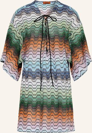 Missoni Strandkleid Mit Glitzergarn gruen