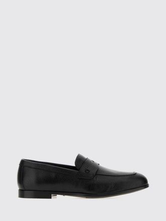 Ferragamo Mocassins penny en cuir de cerf avec logo Gancini appliqu&eacute;