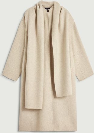 SOEUR MANTEAU FINN &Eacute;CRU/GRIS