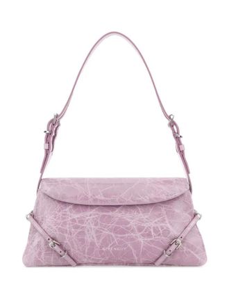 Givenchy Hobo Bags - Powder Pink Foldover Top Bag - Gr. unisize - in Rosa - f&uuml;r Damen