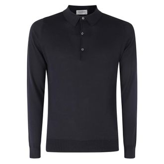 John Smedley Herren, Oberteile, Blau, MGr&ouml;&szlig;e