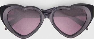 Maje Herzförmige Sonnenbrille - Schwarz - Maje