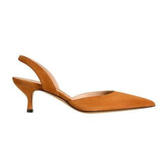 Kiton Femme, Chaussures, Brun, Taille: 38 1/2 EU Escarpin en daim