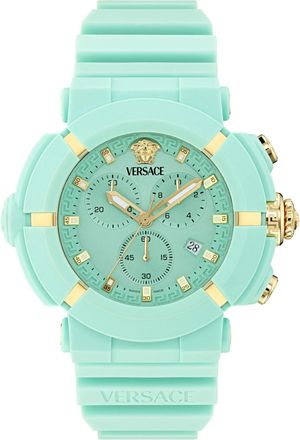Versace Uhren - Quarz-Chronographenuhr Versace Real Active Chrono - Gr. unisize - in Blau - f&uuml;r Damen