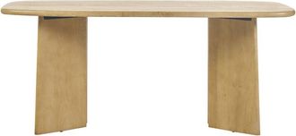 Miliboo Table à manger rectangulaire en bois manguier massif L180 cm SOTA