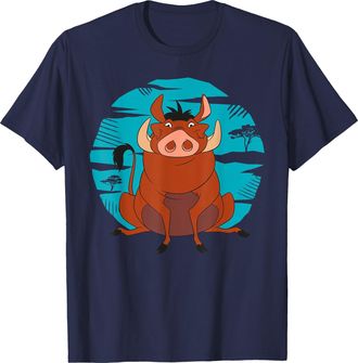 Disney The Lion King Happy Pumbaa T-Shirt T-Shirt