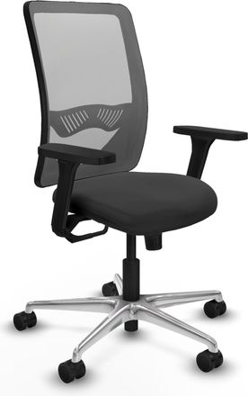 Piqueras y Crespo Home Office Stuhl Zulema mit 3D-Armlehnen, h&ouml;henverstellbare Lendenwirbelst&uuml;tze, ausgestattet mit 3 Positionen und Schneidschaum, mit Rollen von 65 mm