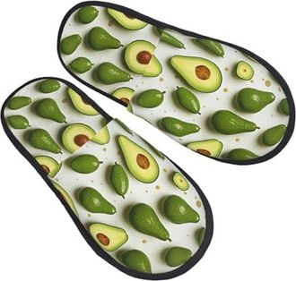 Generic Chaussons Blanc Et Vert Légers Pantoufles Épais Slippers Pour La Maison De Camping Hôtels L