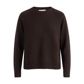 Max Mara Langer Strickpullover - - Knitwear - Damen - Braun - M