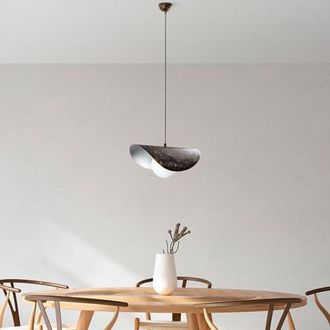 Opviq Elegant Adjustable Chandelier, Antiquation Finish, 40 x 25 x 15 cm | Metal Body, Height 25-112 cm, &Oslash;10 Base, 90 cm Cable | Perfect for Modern Spaces