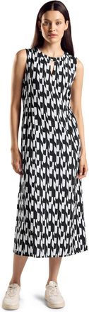 Street One Damen A144119 &Auml;rmelloses Midi-Kleid, Black, 38