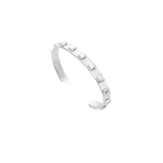 Federica Tosi Femme, Accessoires, Gris, Taille: ONE Size Bracelet Sophie Argent