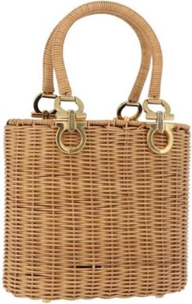 Ferragamo Sac &agrave; main Pre-owned - Femme - Pre-owned - Brun - Taille: ONE Size