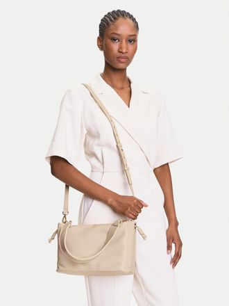Tommy Hilfiger Handtasche Tommy Hilfiger Th Soft Summer Mini Bucket AW0AW17541 Beige