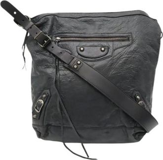 Balenciaga Sac bandouli&egrave;re vintage doccasion - Femme - Pre-owned - Noir - Taille: ONE Size