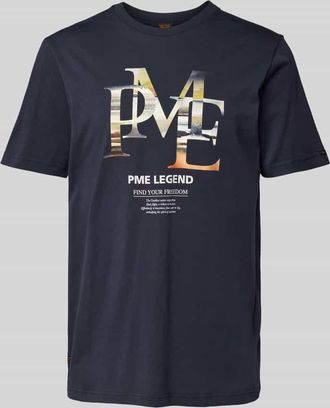 PME Legend T-Shirt mit Label-Print