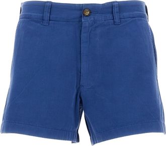 Polo Ralph Lauren Femme, Shorts, Bleu, Taille: 36 FR Mini-short boutonn&eacute;