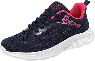 Generico VBEDKDEB Baskets pour femme - Chaussures de sport - Chaussures de course - Mode - Nouveau motif - Maille - Respirantes - Confortables - Antidérapantes