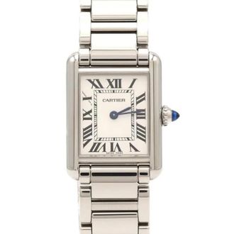 Cartier Pre-owned Acier inoxydable montres - Femme - Pre-owned - Gris - Taille: ONE Size