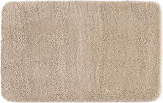 Douceur d'Int&eacute;rieur Badteppich (50 x 80 cm), Mael Sand, Polycotton, Jacquard