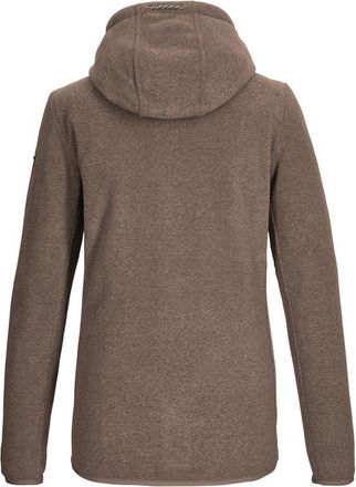 G.I.G.A. DX by killtec Fleecejacke GW 19 WMN KNTFLC JCKT Leichte Damen Strickfleecejacke mit Kapuze und Kinnschutz