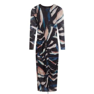 Ted Baker Schwarzes, Bedrucktes Mesh-kleid Von Ted Baker: Ellylou