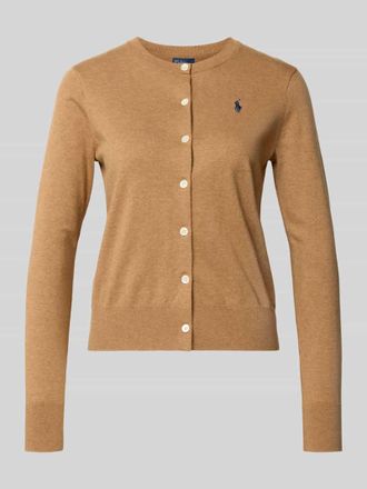 Polo Ralph Lauren Regular Fit Strickjacke aus Baumwoll-Mix