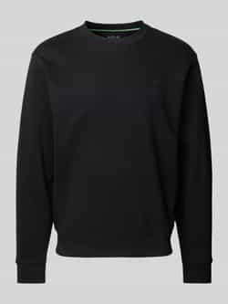 Replay Sweatshirt mit gerippten Abschlüssen