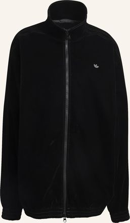 adidas Originals Adidas Originals Brushed Twill Oversized Firebird Track Top schwarz