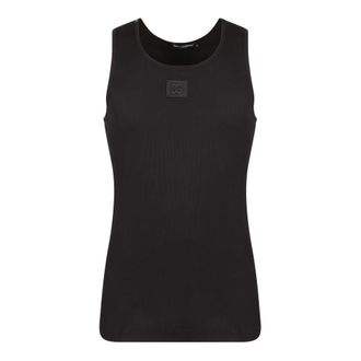 Dolce & Gabbana Geripptes Tanktop - - Tops - Herren - Schwarzk - L