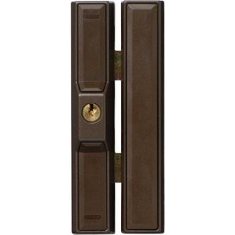 ABUS Fenster-Zusatzsicherung FTS88B braun gleichschl. AL0125