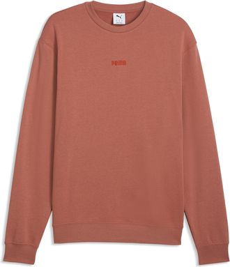 Puma Sweat &agrave; col rond Essentials Elevated Homme, V&ecirc;tements, Rouge, M