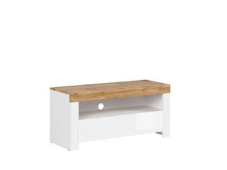 Black Red White TV Lowboard Holten Fernsehschrank Kommode | im Modern Stil | 106x42 | f&uuml;r Wohnzimmer, Esszimmer