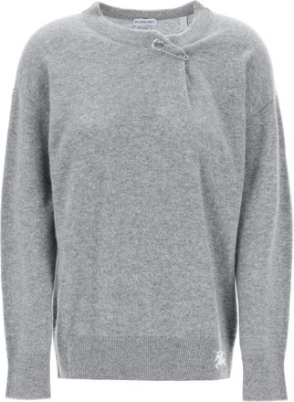 Burberry EKD Kaschmirpullover - - Knitwear - Damen - Grau - M