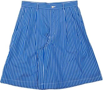 Comme Des Gar&ccedil;ons Homme, Shorts, Bleu, Taille: M Striped Shorts