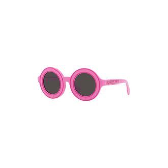 Burberry Lunettes de soleil rondes - Femme - Accessoires - Rose - Taille: 40 MM