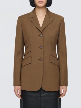 Max Mara Kurzer Einreiher-Blazer aus Schurwolle mit schmaler Passform