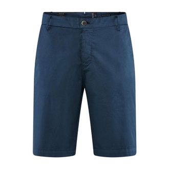 Bomboogie Homme, Shorts, Bleu, Taille: W32 Bermuda en coton avec micro-imprim&eacute;