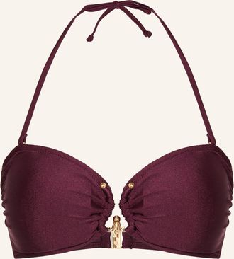 Mrs & Hugs Mrs & Hugs Bandeau-Bikini-Top lila