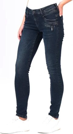 Miracle Of Denim MOD Jeans Suzy - Skinny Fit Damen Stretch Jeans (DE/NL/SE/PL, Bundweite & Schrittlänge, 28, 32, Blau Au23-2012.3674)