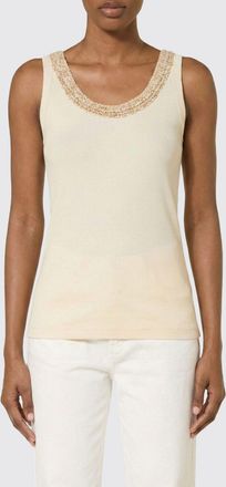 Fabiana Filippi Top FABIANA FILIPPI Femme couleur Beurre