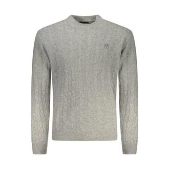 North Sails Luxuri&ouml;ser Feinstrickpullover mit Rippendetails - - Knitwear - Herren - Grau - XL