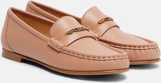 Chloé Chloé Mocassins Chloé en cuir à logo