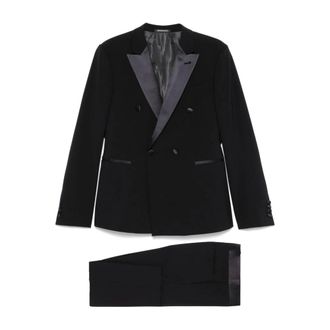 Emporio Armani Homme, Costumes, Bleu, Taille: 3XL Tuxedo crois&eacute;