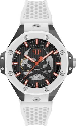 Philipp Plein Homme, Accessoires, Blanc, Taille: ONE Size Skeleton Royal Watch