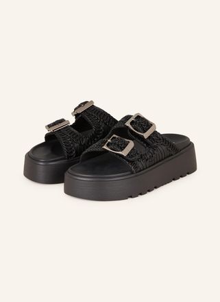 Casadei Casadei Plateau-Pantoletten Birky Ale schwarz