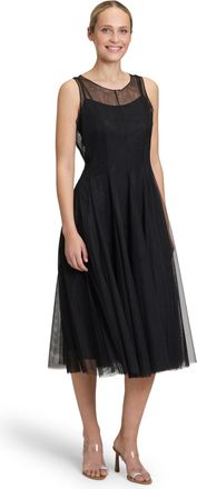 Vera Mont Damen Cocktailkleid figurbetont Schwarz,40